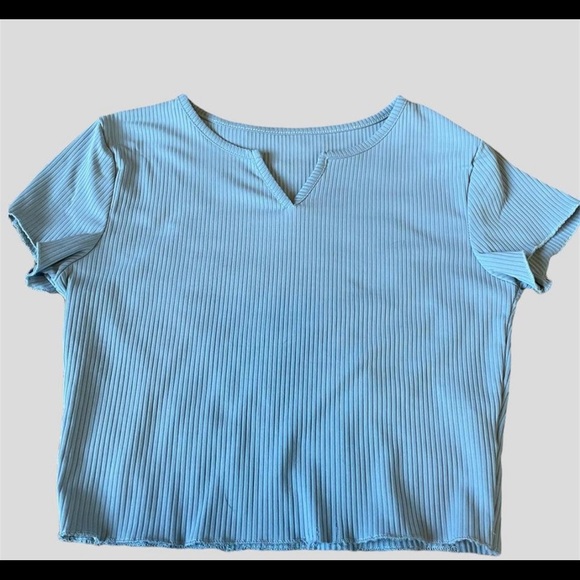 SHEIN | Tops | Light Blue Shein Top | Poshmark